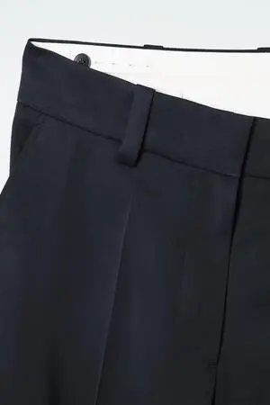 Cos Tailored Satin Wide-leg Pants