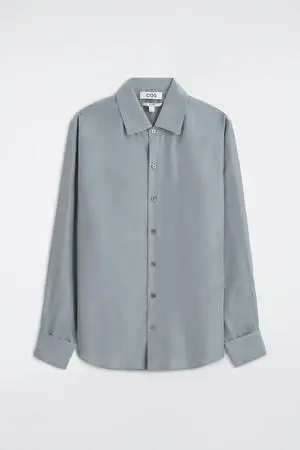 Cos Relaxed Silk Shirt