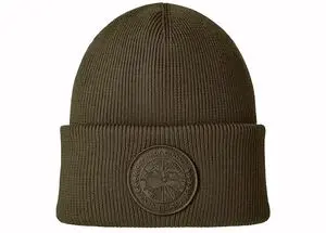 Canada Goose Canada Goose Arctic Toque Garment Dye Beanie Military Green