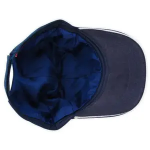 WHITE LOTUS BEAUTY Silk-lined Hair Restoration Cap - Navy