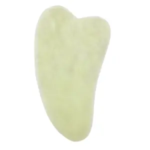 WHITE LOTUS BEAUTY Genuine Premium Jade Gua Sha - Green