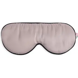 WHITE LOTUS BEAUTY Luxurious Cruelty Free 100% Mulberry Silk Eye Mask - Pearl Grey