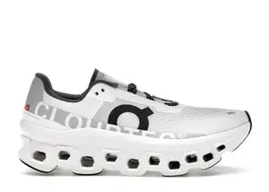 On Cloudmonster Sneakers All White/black