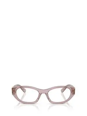 Miu Miu Eyeglasses Oval - Mauve Transparent