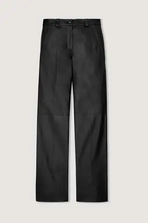 Veronica De Piante Avery Nappa Leather Trousers