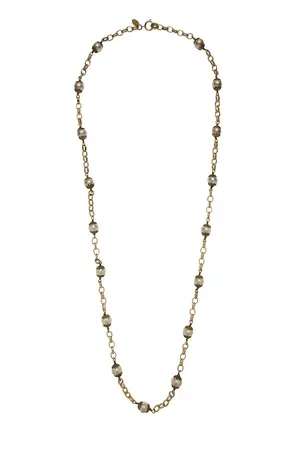 CHANEL CHANEL Faux Pearl Necklace