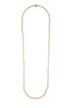 CHANEL CHANEL Faux Pearl Necklace