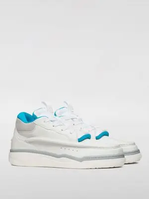 Valentino Garavani Leather Lace-up Sneakers - White
