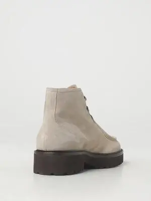 DOUCAL'S Lace-up Suede Boots - Sand