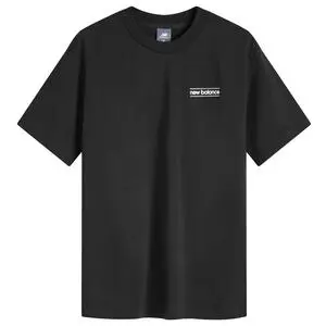 NEW BALANCE Varsity Oversized T-shirt - Black