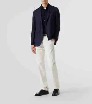 Rubinacci Wool Shirt - Blue
