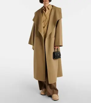 Tory Burch Mellow Shearling-lined Suede Mules - Beige