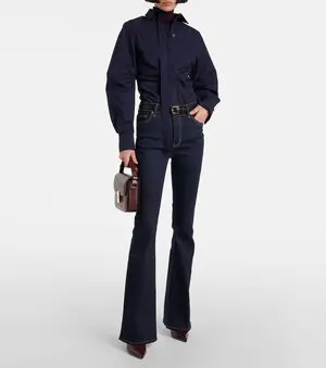 FRAME Le High Flare Jeans - Blue