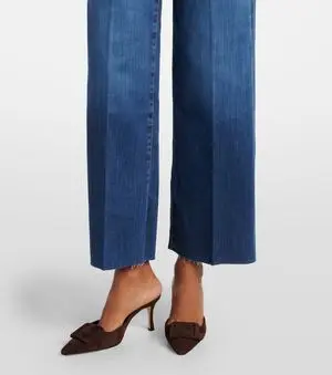 FRAME Le Slim Palazzo Wide-leg Jeans - Blue