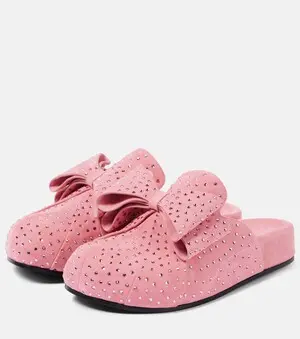 Mach & Mach Le Cadeau Embellished Clogs