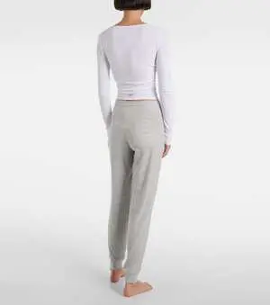 Alo Yoga Gathered Top - Black