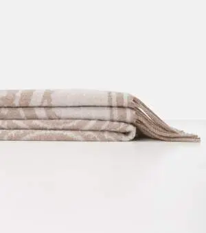 Etro Alocasia Fringed Wool Throw