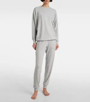 Alo Yoga Soho Track Pants - Grey
