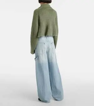 RE/DONE Painter Wide-leg Jeans - Blue