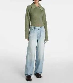 RE/DONE Painter Wide-leg Jeans - Blue