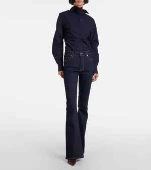 FRAME Le High Flare Jeans