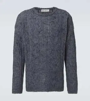 Our Legacy Popover Cable-knit Wool-blend Sweater