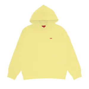 Supreme Small Box Hooded Sweatshirt - Yellow