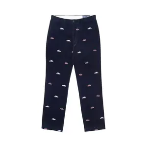 PALACE X Ralph Lauren Embroidered Corduroy Gti Chino 'aviator Navy - Blue