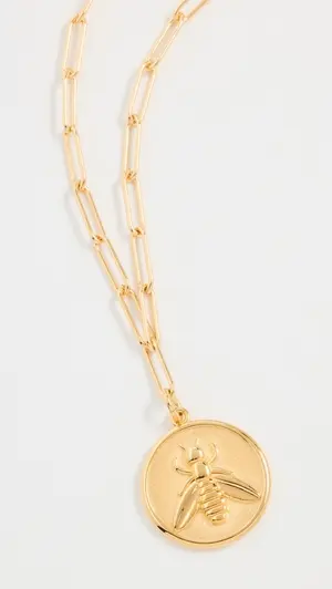 HART Resilience Bee Coin Pendant Necklace