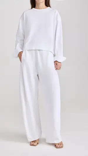 Tibi Summer Sweatshirting Winslow Pants