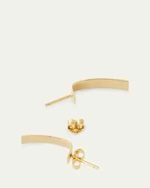 Lana Jewelry 80mm Flat Hoop Earrings