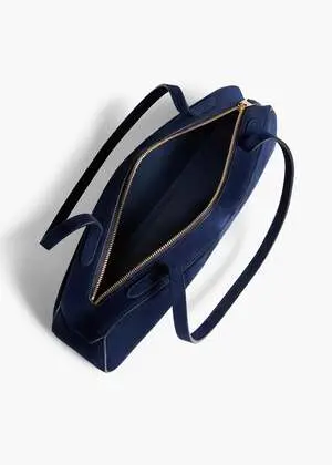 Khaite Simona Shoulder Bag - Midnight Navy