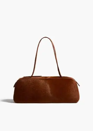 Khaite Simona Shoulder Bag Rust