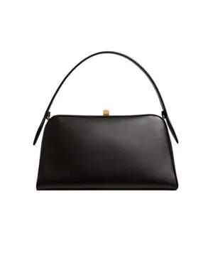 Khaite Cate Top Handle Bag - Black