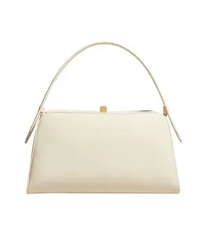 Khaite Cate Top Handle Bag Cream