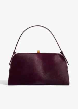 Khaite Cate Top Handle Bag Eggplant