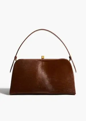 Khaite Cate Top Handle Bag Rust