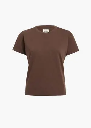 Khaite Emmylou T-Shirt Bark