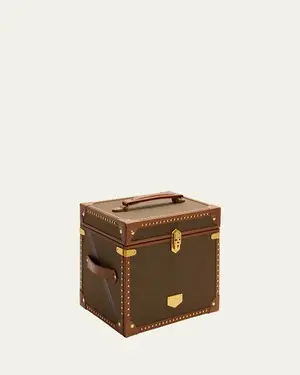 Wolf Ida Trunk Jewelry Box - Khaki