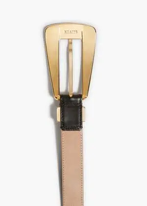 Khaite Lucca Calfskin Belt - Black