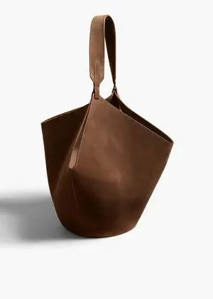 Khaite Lotus Tote - Cedar