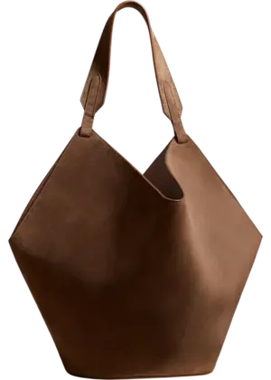 Khaite Lotus Tote - Cedar