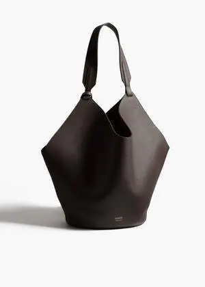 Khaite Khaite Medium Lotus Tote Espresso