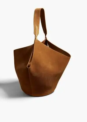 Khaite Lotus Tote - Mud