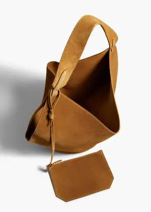 Khaite Lotus Tote - Mud