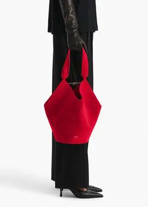 Khaite Lotus Tote - Ruby