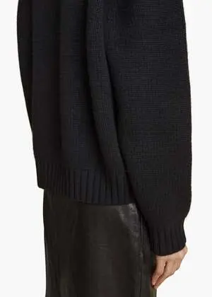 Khaite Mae Cashmere Pullover - Black