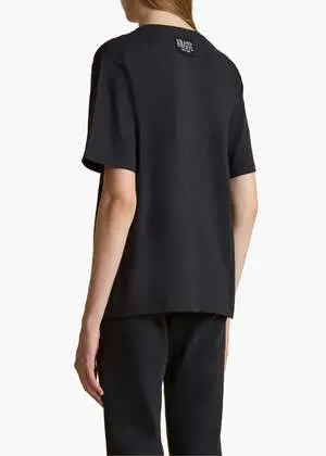 Khaite Mae T-shirt - Black