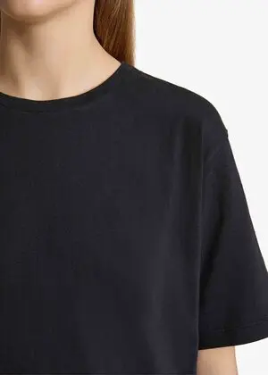 Khaite Mae T-shirt - Black