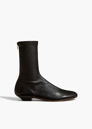 Khaite Apollo Flat Ankle Boot